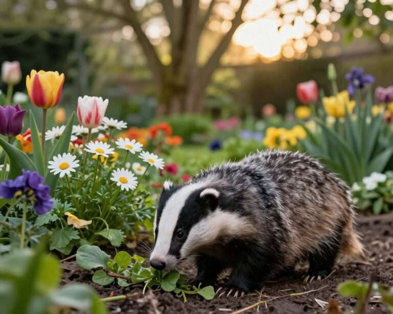 Dachs im Garten Gartenhaus-Blog
