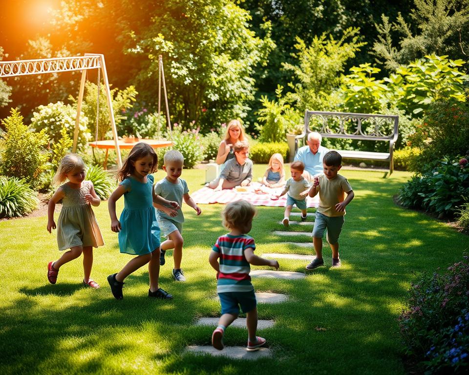 Freizeitspiele für Kinder und Erwachsene im Garten Gartenhaus-Blog
